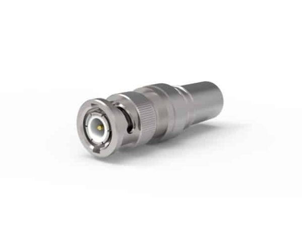 EZ-400-BM-X, BNC-Male (Plug), Straight, Spring Finger, Crimp, Type ...